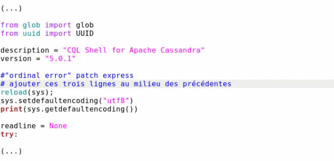 Python Et Cassandra Erreur Ordinal Not Range Dbsqware Tech Blog
